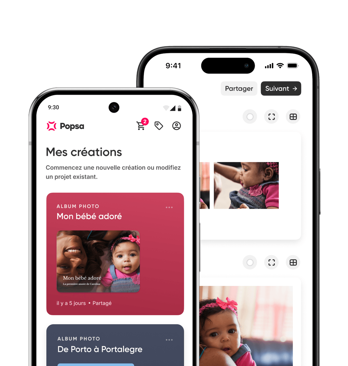 Téléchargez l'appli Popsa | Fonctionnalités et offres exclusives